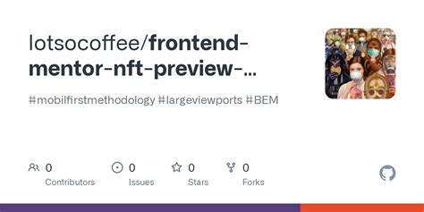 github lotsocoffee frontend mentor nft preview card component main