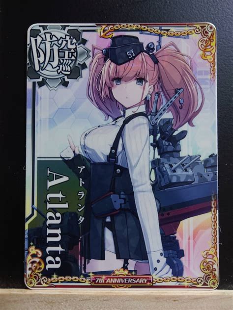 艦隊これくしょん 艦これアーケード Atlanta アトランタ 七周年記念フレーム 中古 のヤフオク落札情報