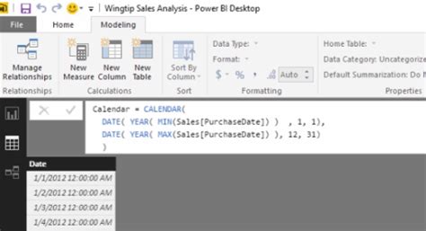 fast break 04 creating a calendar table using dax microsoft power bi