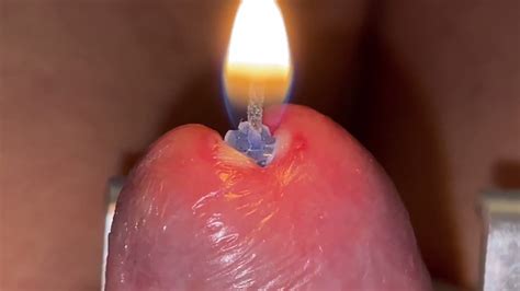 Playing With The Candle On My Cock 2