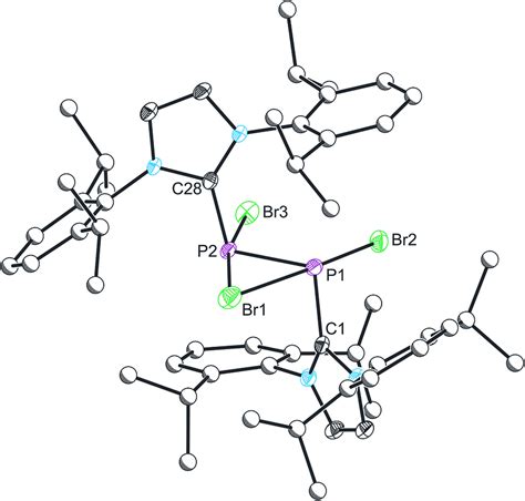 Single Crystal X Ray Structure Of The Cationic Component In [2]br·3thf