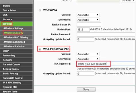 how do i configure the basic wireless settings for my tp link 11n