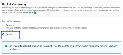 ensure s3 buckets have object versioning enabled icompaas support