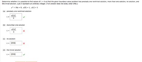 solved find the eigenvalues λn and eigenfunctions yn x for