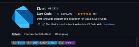 dart flutter extension for vs code web issue dart code dart hot sex