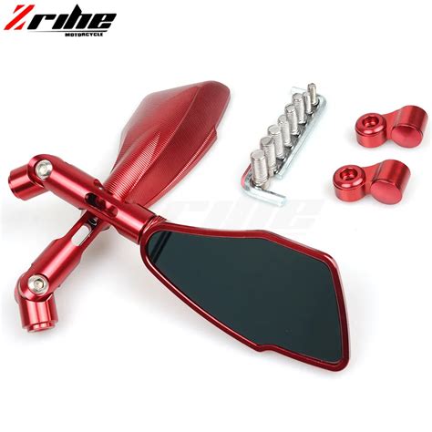 For 1pair Universal Motorcycle Backup Rearview Mirrors Accessories Rear