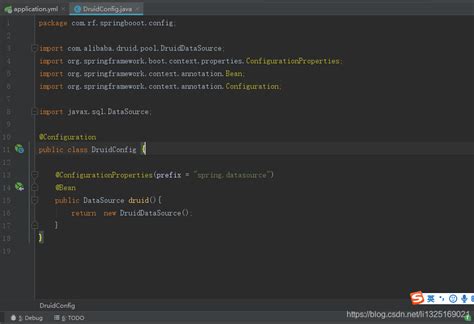 springboot整合druid报错：failed to bind properties under spring datasource