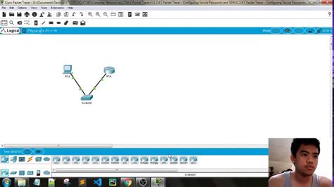 ccna1 pkt 11 2 4 5 packet tracer configuring secure passwords and