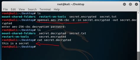 how to encrypt decrypt files using openssl aes256 rsa