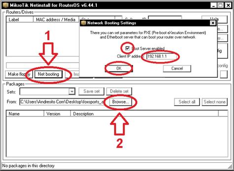 Como Recuperar Mikrotik Trabada Con Netinstall