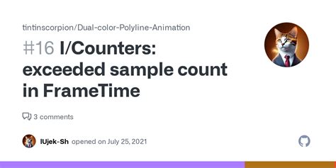 i counters exceeded sample count in frametime · issue 16