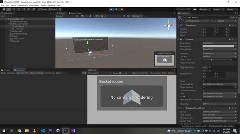 c no camera rendering in unity stack overflow