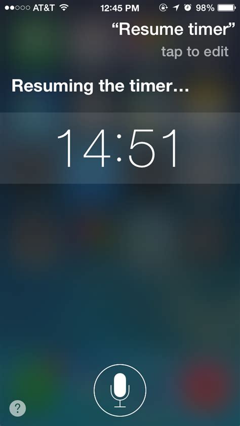 how to start and stop a timer on iphone and ipad with siri for easy countdowns