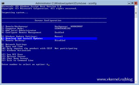 installing updates on windows server 2008 2012 r2 core adrian costea