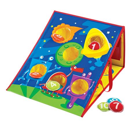 Smart Toss™ Colors Shapes And Numbers Bean Bag Tossing Game Michaels