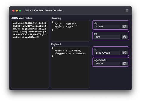 jwt json web token decoder