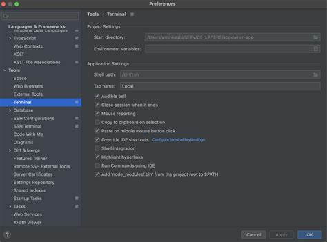 intellij terminal not working nodejs version ides support intellij