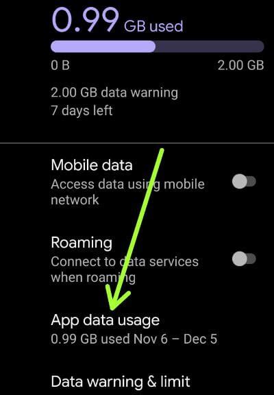 How To Monitor And Limit Mobile Data Usage On Android 10
