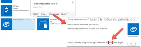 understanding permissions in sharepoint hosted add ins