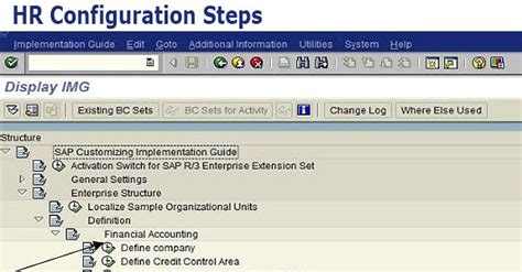 how to configure sap hr step by step ~ how to sap