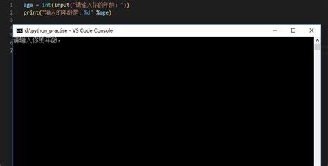vscode 配置python程序在独立窗口运行 夜行过客 博客园