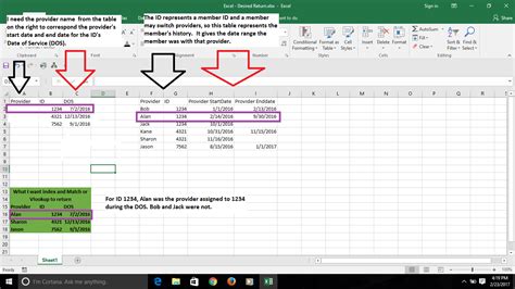 excel assign vlookup value based on date range stack overflow