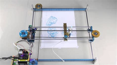 makeblock drawing robot xy plotter to draw freely on