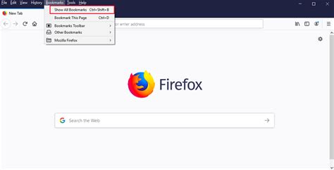 How To Import Bookmarks In Firefox Ionos