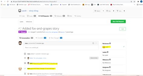 git pull request task incorrectly marked failed kodekloud engineer