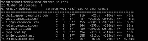 how to install and use chrony in linux