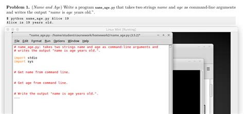 solved problem 1 name and age write a program name age py