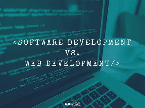 software development vs web development which concentration should i