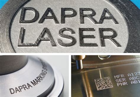 direct part marking and traceability solutions laser dot peen dapra