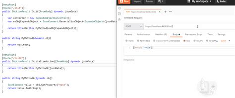 get core json body as dynamic object stack overflow