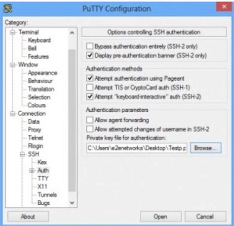 how to log into your virtual compute node — e2e networks documentation