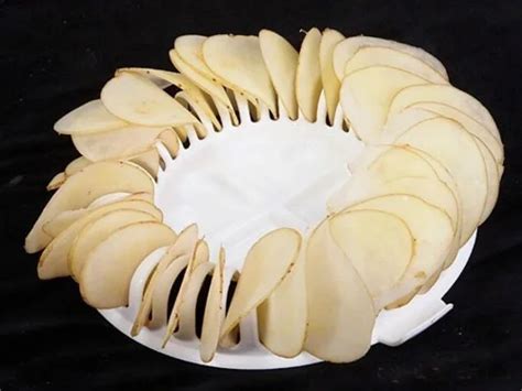 New 3pcs Set Diy Low Calories Microwave Oven Fat Free Potato Chips
