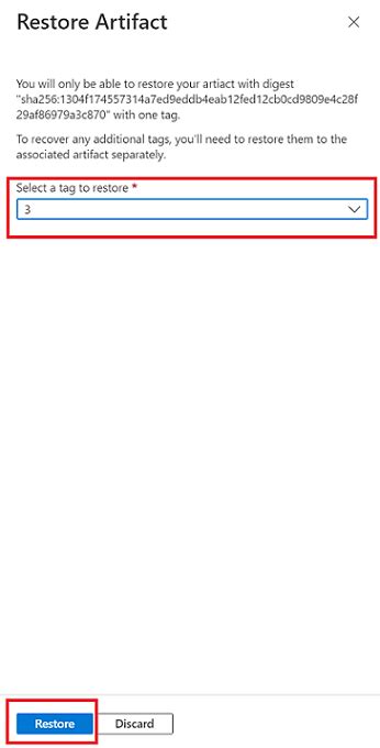 enable soft delete policy azure container registry microsoft learn