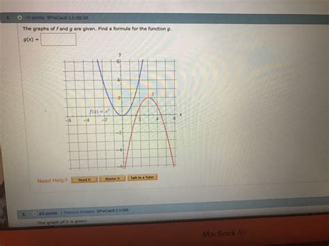 solved the graphs of f and g are given find a formula fo