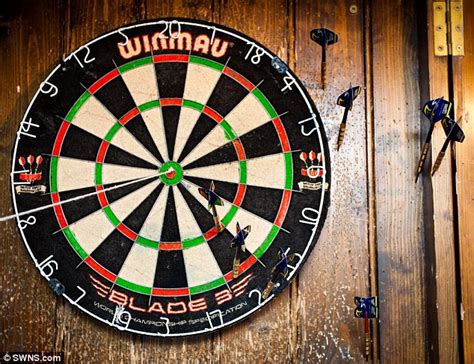 britain s first blind darts team called the optimists who use string