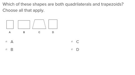 sort two dimensional figures based on properties exercise