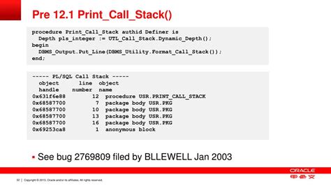 ppt new pl sql capabilities in oracle database 12 c