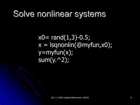 Ppt Nonlinear Systems Powerpoint Presentation Free Download Id 3655714