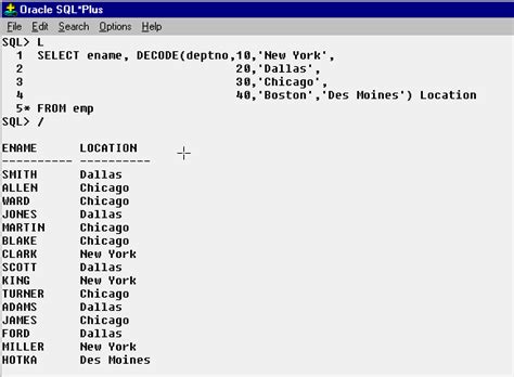 oracle coding best practices making a case for the case statement