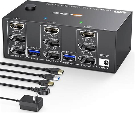 Triple Monitor Computer Switch Triple Monitor KVM Switch