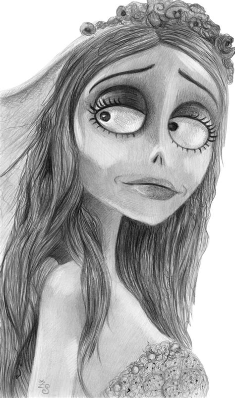 Image result for Emily Corpse Bride Sketch