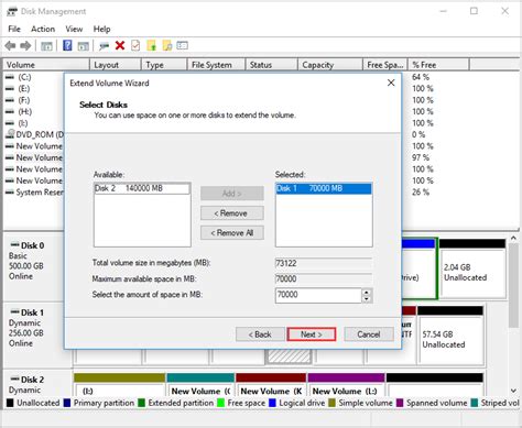 Image result for Extend Volume Wizard