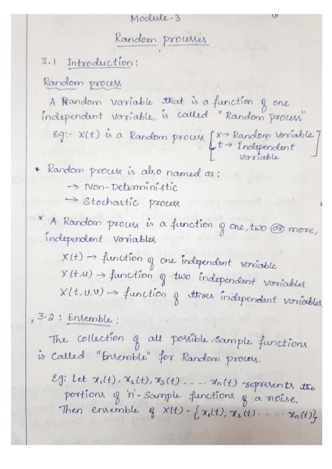 Image result for Random Process Unit 3 Tamil Lecture