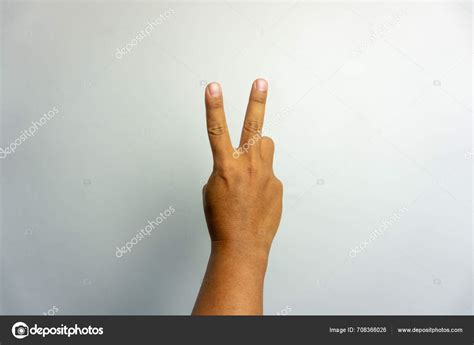 Image result for Number Two Hand Signal