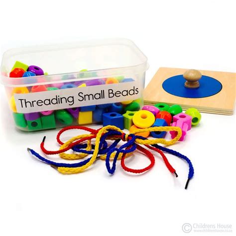 Image result for Threading Beads