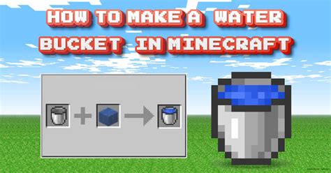 Image result for Minecraft Remove Water Bucket